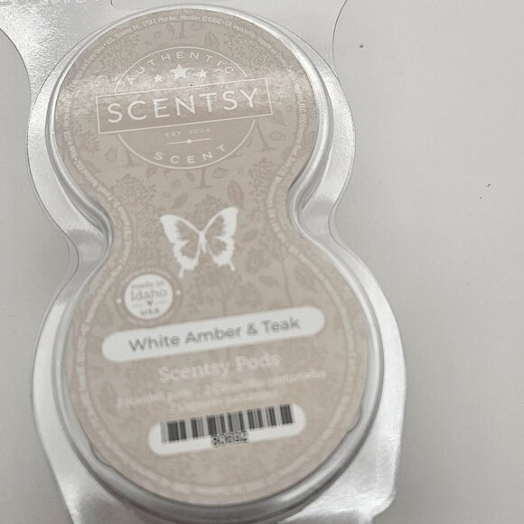 Scentsy | Other | Scentsy Pods Twin Pack White Amber And Teak | Poshmark